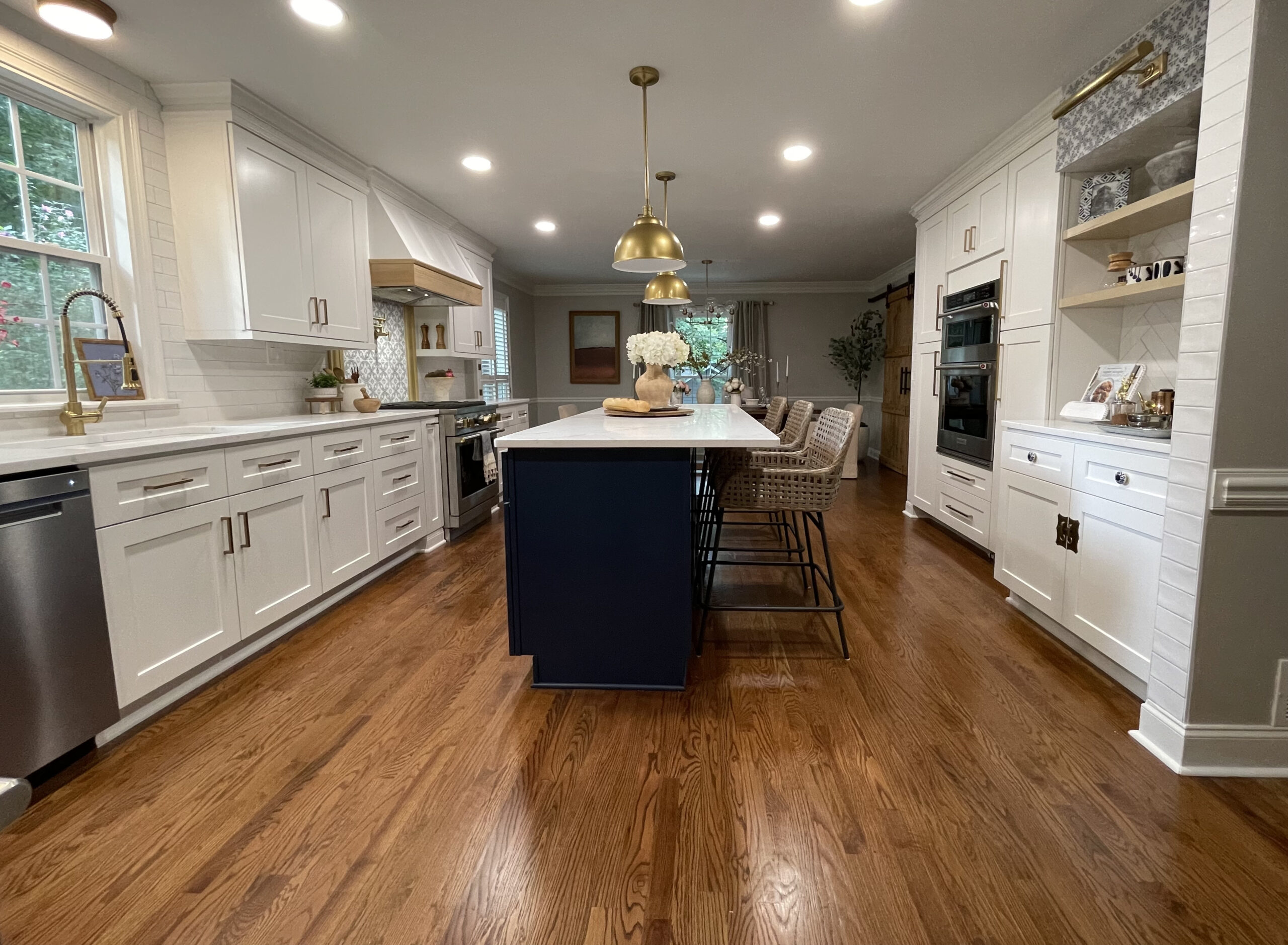 Marietta Modern Farmhouse Kitchen | DM Deco Design